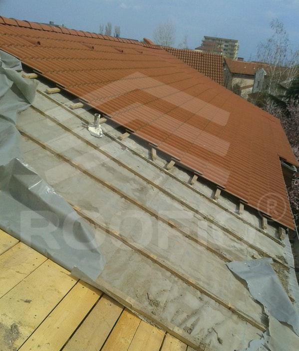 Reparatie acoperis tigla de ciment pentru complex Class Pipera - ROOFiO®